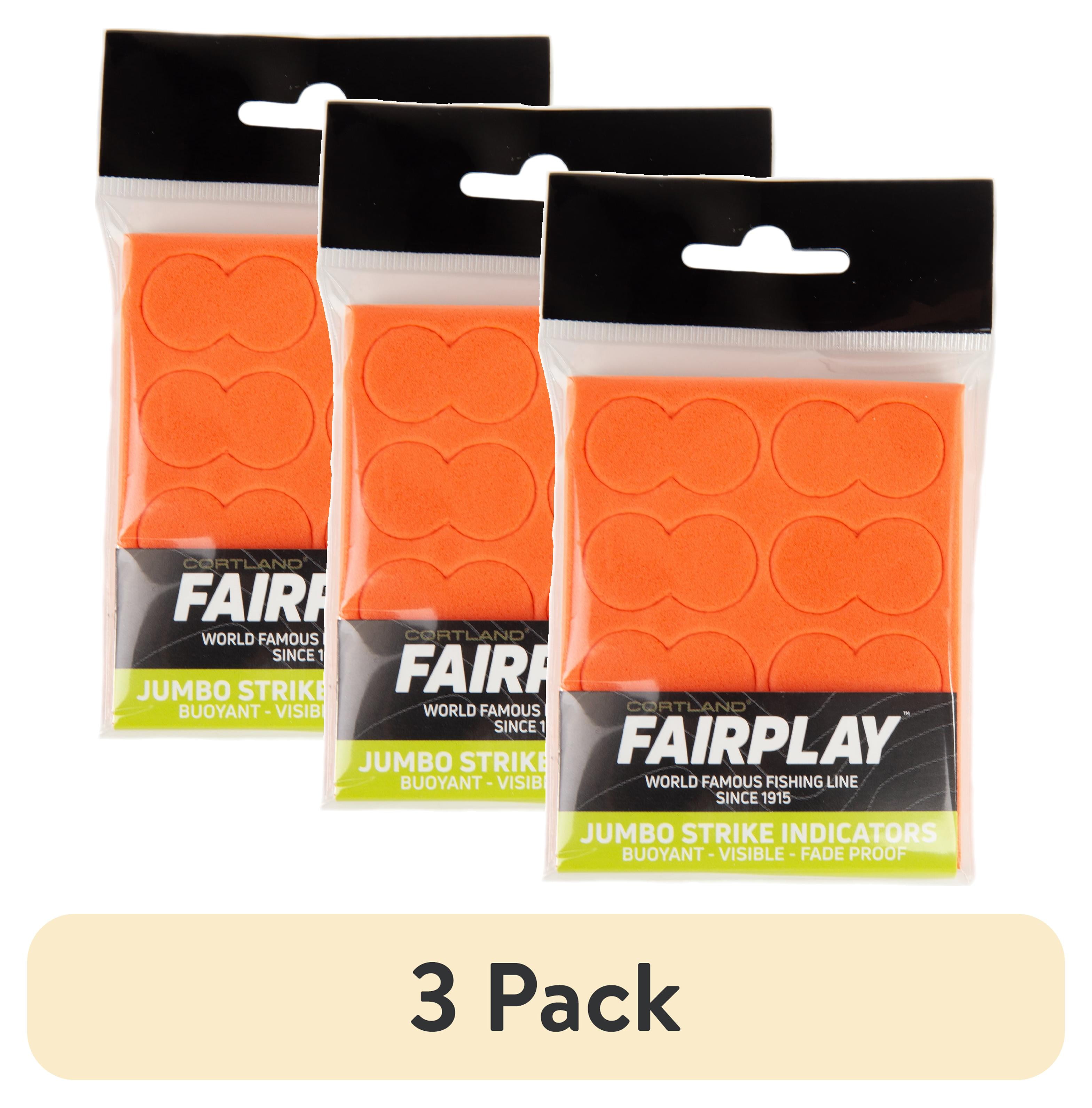 (3 pack) Cortland Fairplay Jumbo Foam Float Indicators, 6 Pack, 665576 ...