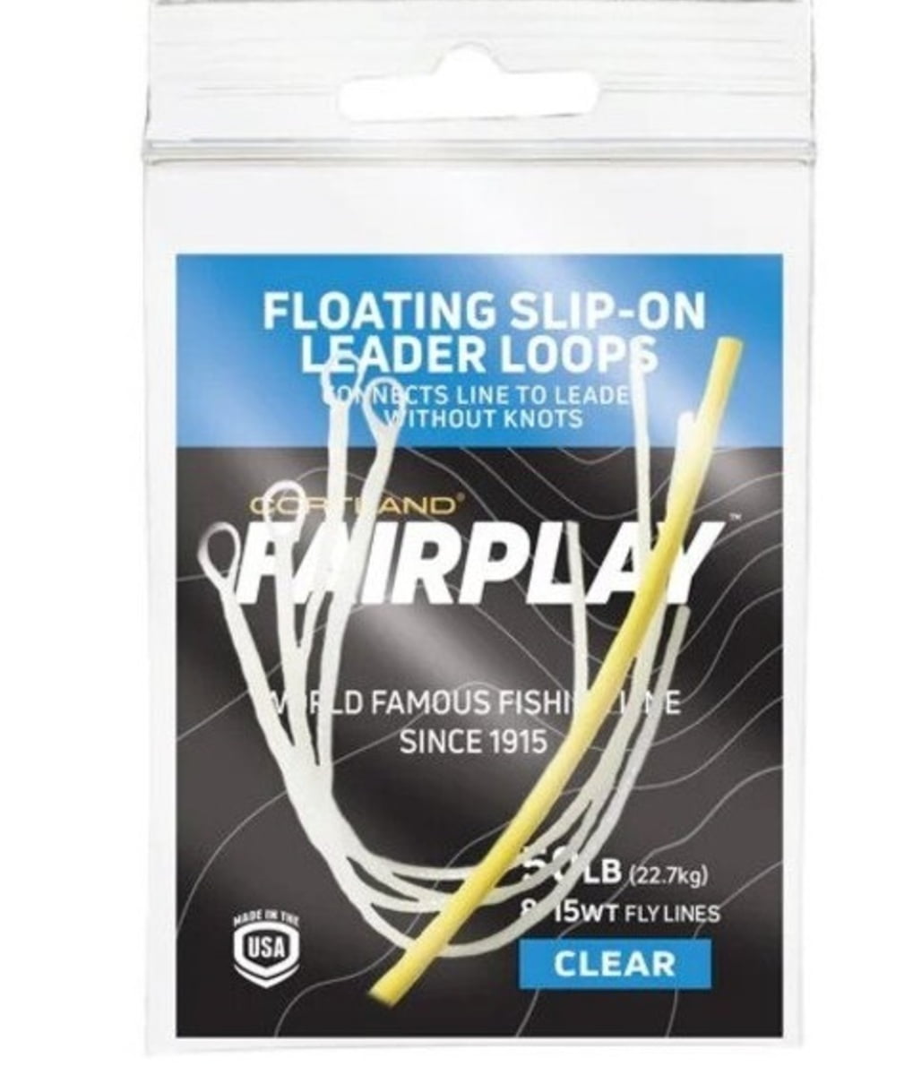 Cortland Slip-On Leader Loops For Fly-Lines 8-15wt 50LB - Clear ...