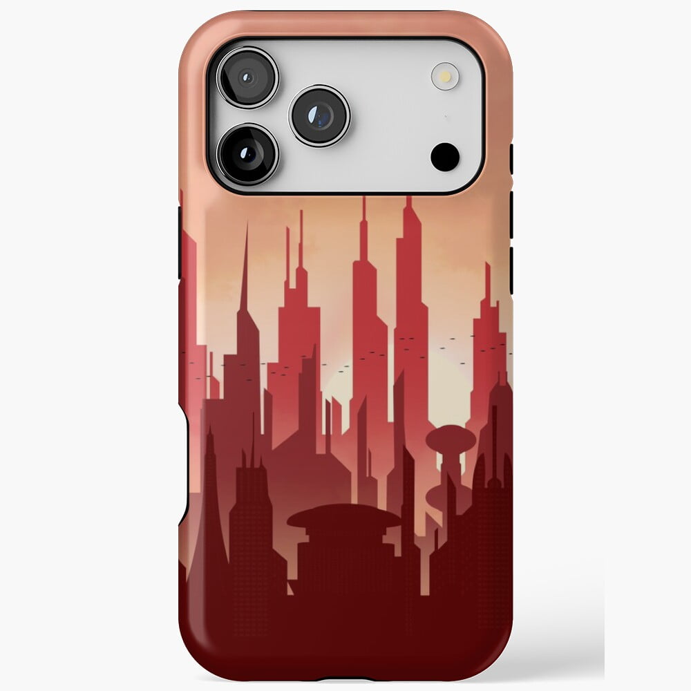 Coruscant Sci Fi Fantasy Travel For iPhone 11-17 Pro Max Phone Tough ...