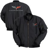 Corvette Aviator Jacket with C6 Logo : 2005-2013 C6 Large - Walmart.com