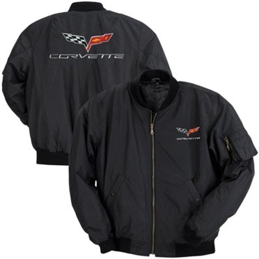JH Design Mens Chevy Corvette Jacket Embroidered Cotton Twill - Walmart.com