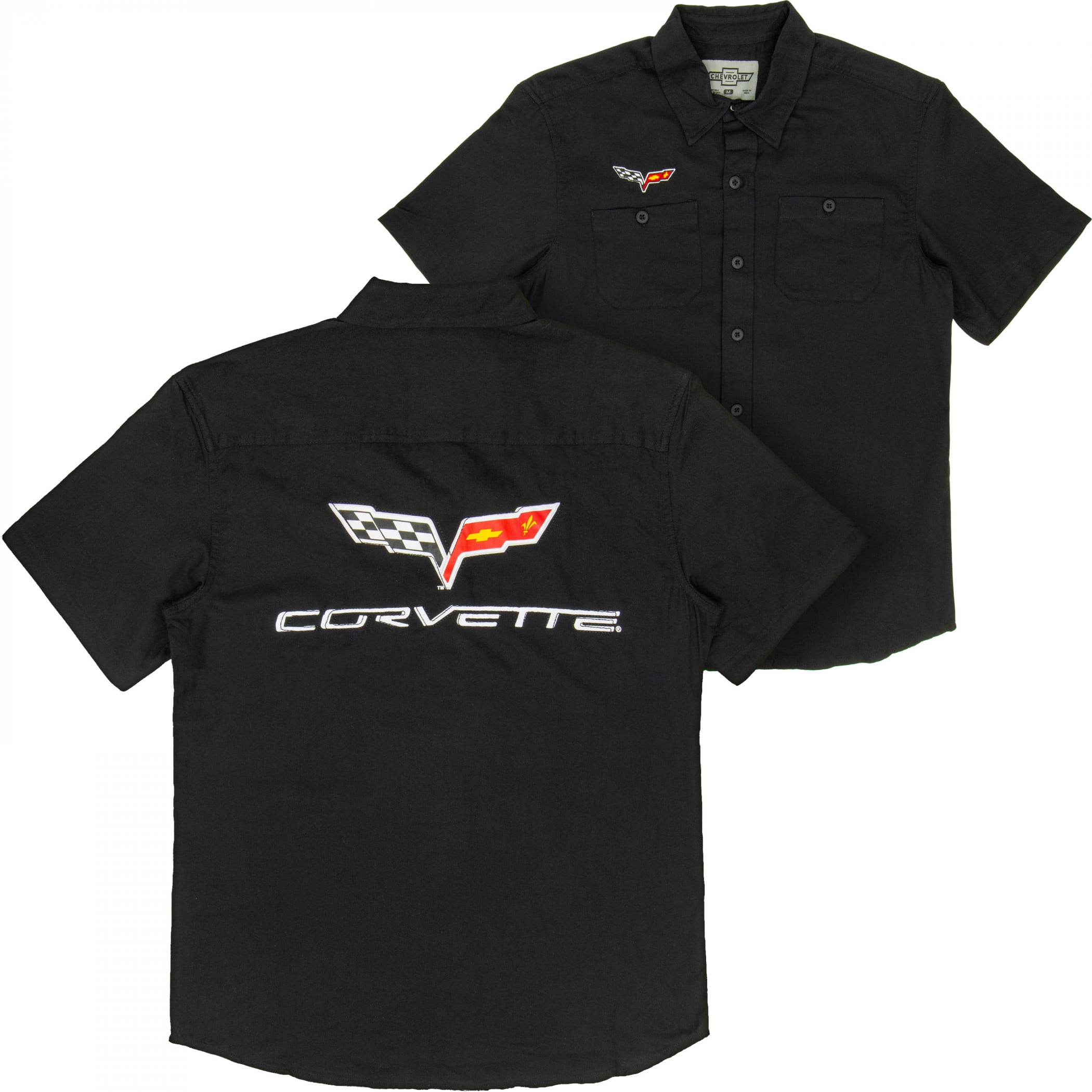 Corvette Button Down Mechanic Work Shirt-XLarge - Walmart.com