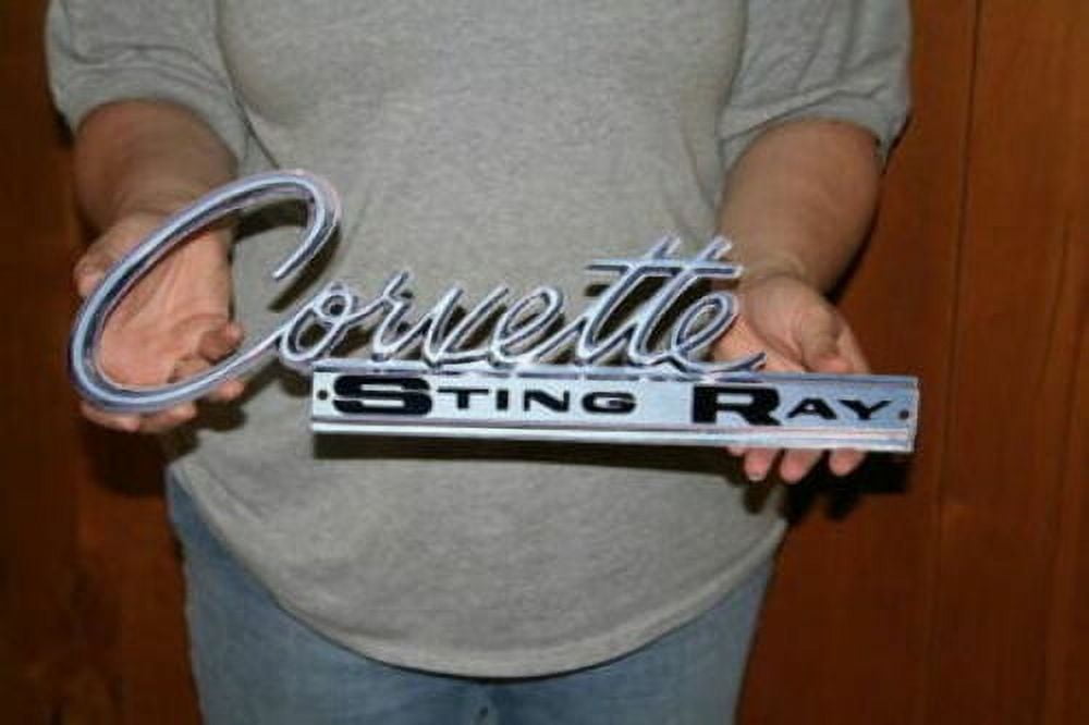 Corvette C2 C3 Side Script Emblem Steel Sign - Walmart.com