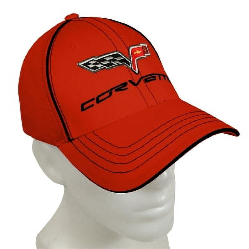 Corvette C6 Flex Red Baseball Hat Cap - Walmart.com