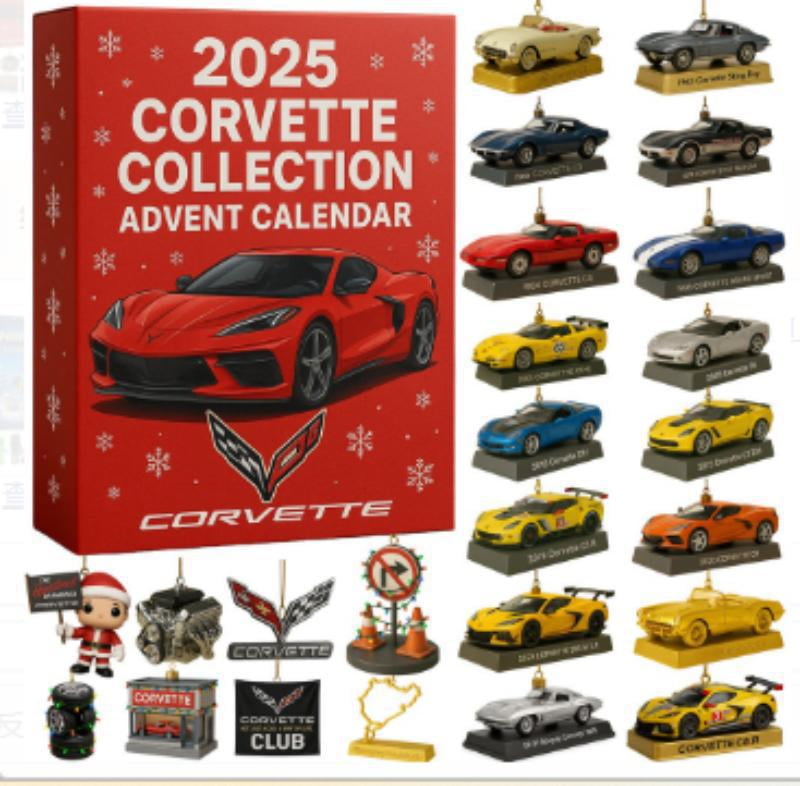 Corvette Collection Blind Box Advent Calendar Figures Party Favors 2025 ...