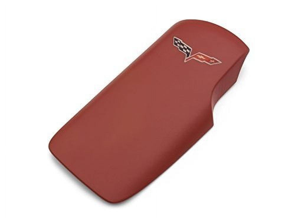 Corvette Console Lid Cover - GM Embroidered : 2005-2013 C6,Z06,ZR1 ...