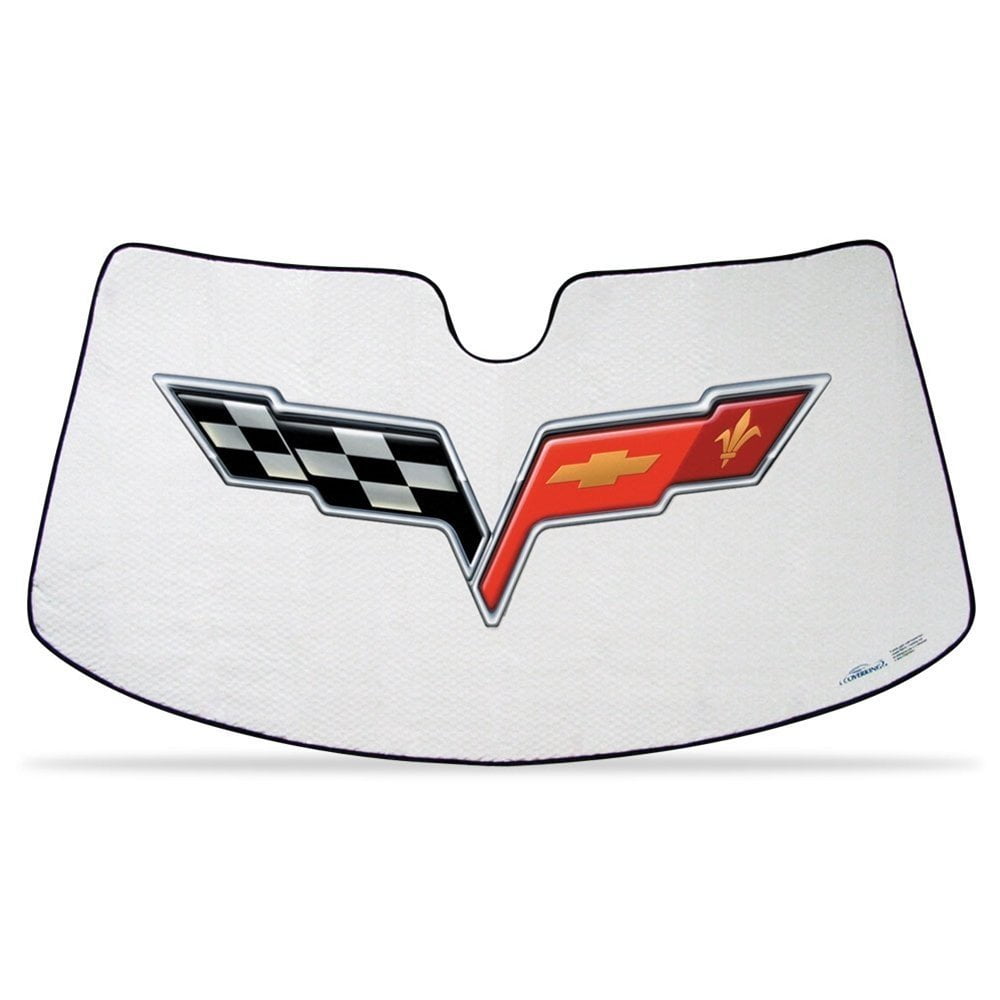 Corvette Folding Insulated Windshield Sun Shade : 2005 - 2013 C6 ...