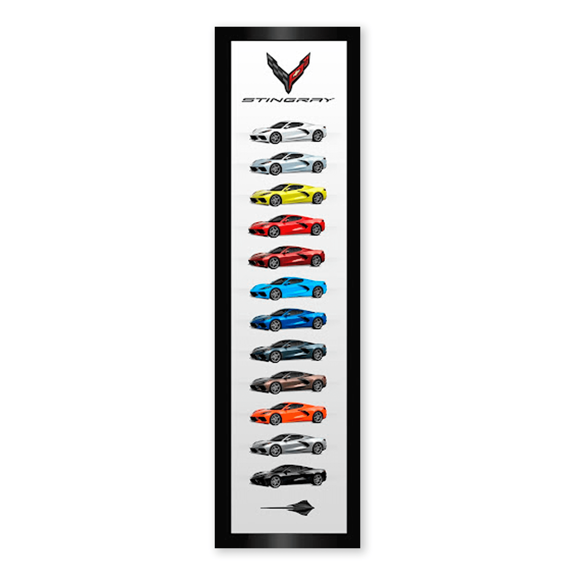 Corvette Generations - C8 Colors - Walmart.com