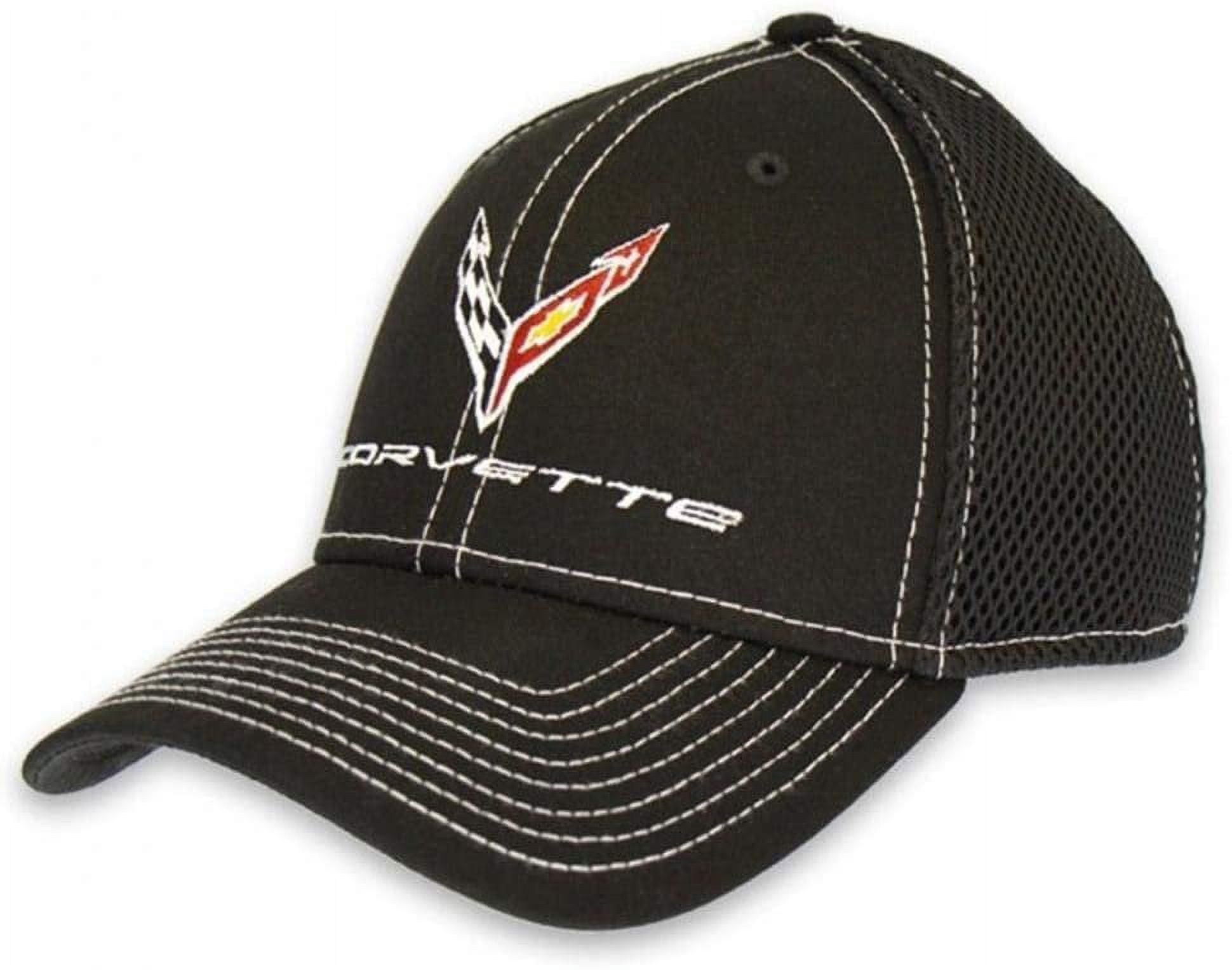 Corvette Next Generation New Era Stretch-Mesh Cap - Black/White Large/X ...