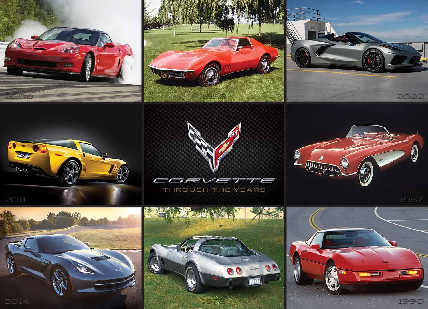Corvette Officially Licensed 1000 Pc Jigsaw Puzzle (Car) - Auto ...