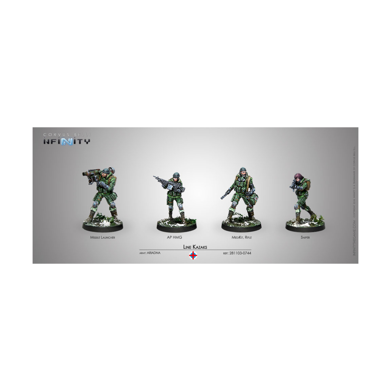 Corvus Belli Line Kazaks New - Walmart.com
