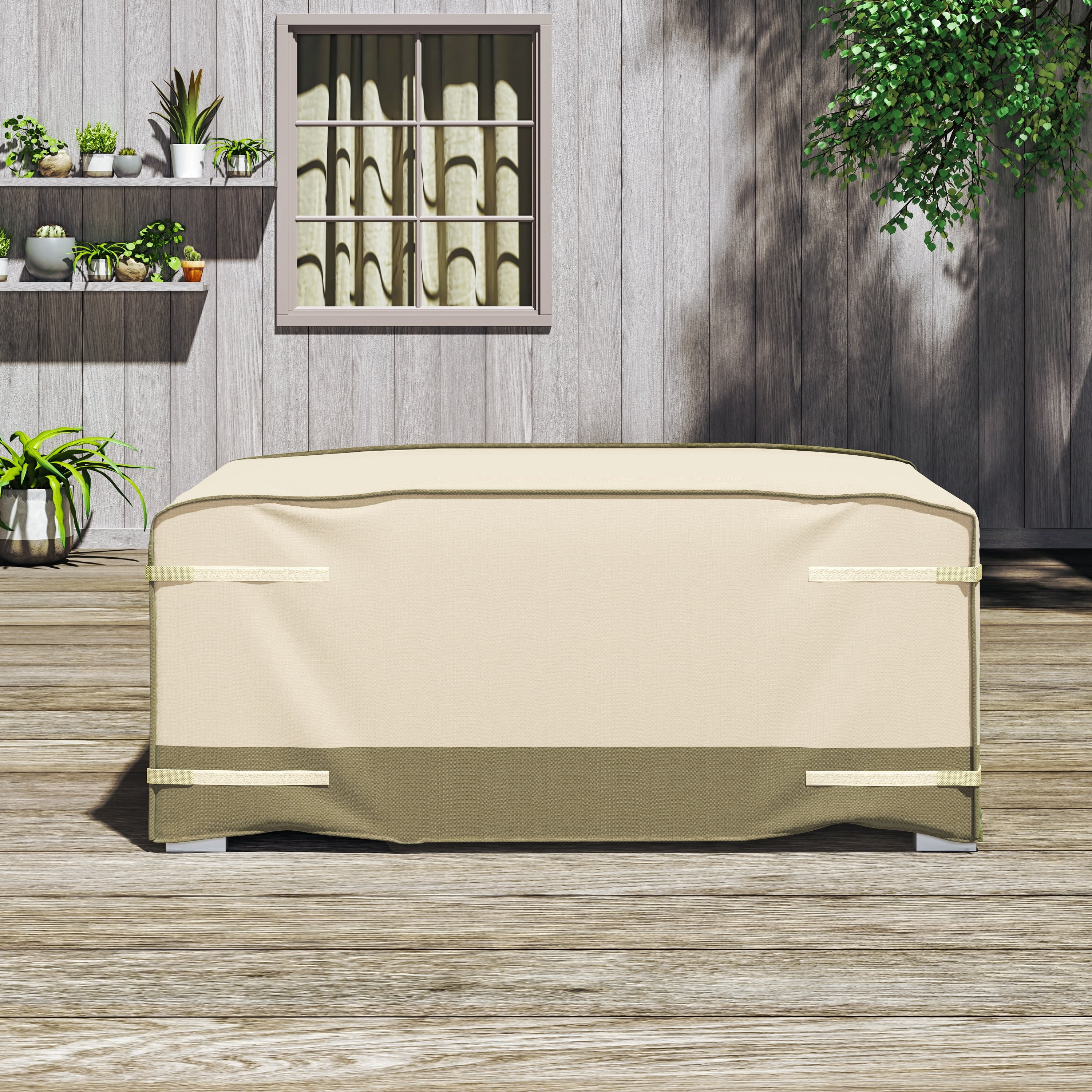 Corvus Sirio Multi-purpose Rectangle Velcro Cover for Outdoor Furniture ...