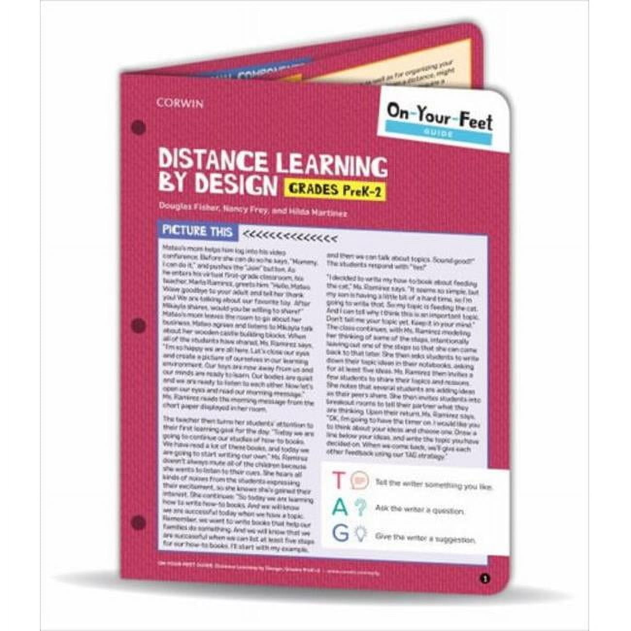 Corwin 9781071837931 On-Your-Feet Guide for Distance Learning by Design, Grades Prek-2 - Walmart.com