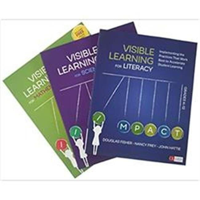 Corwin 9781544344522 Almarode Visible Learning for Science Plus Hattie & Mathematics Fisher ...