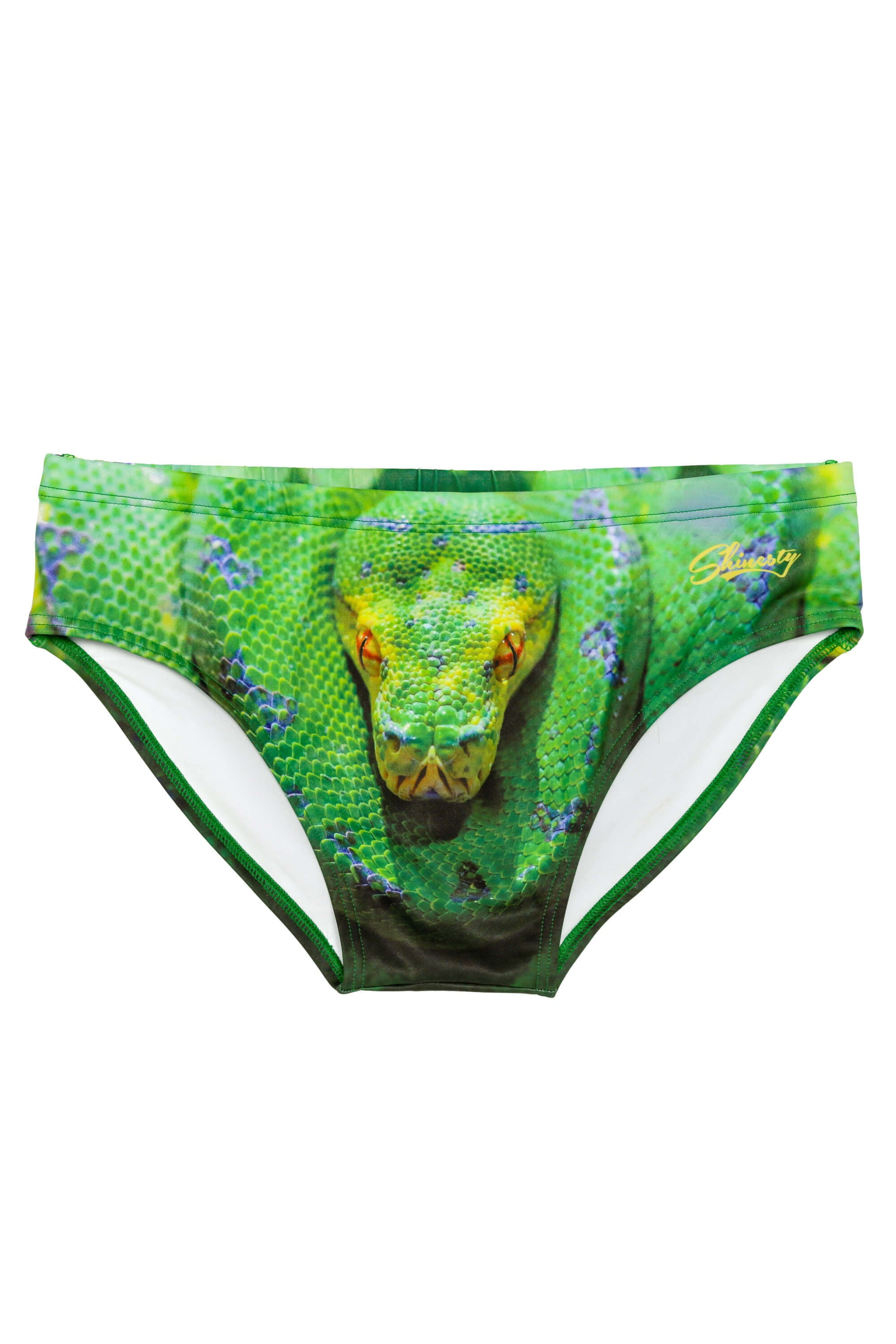 Corwin's Constrictor Snake Print Quick-drying Swim Brief by Shinesty ...