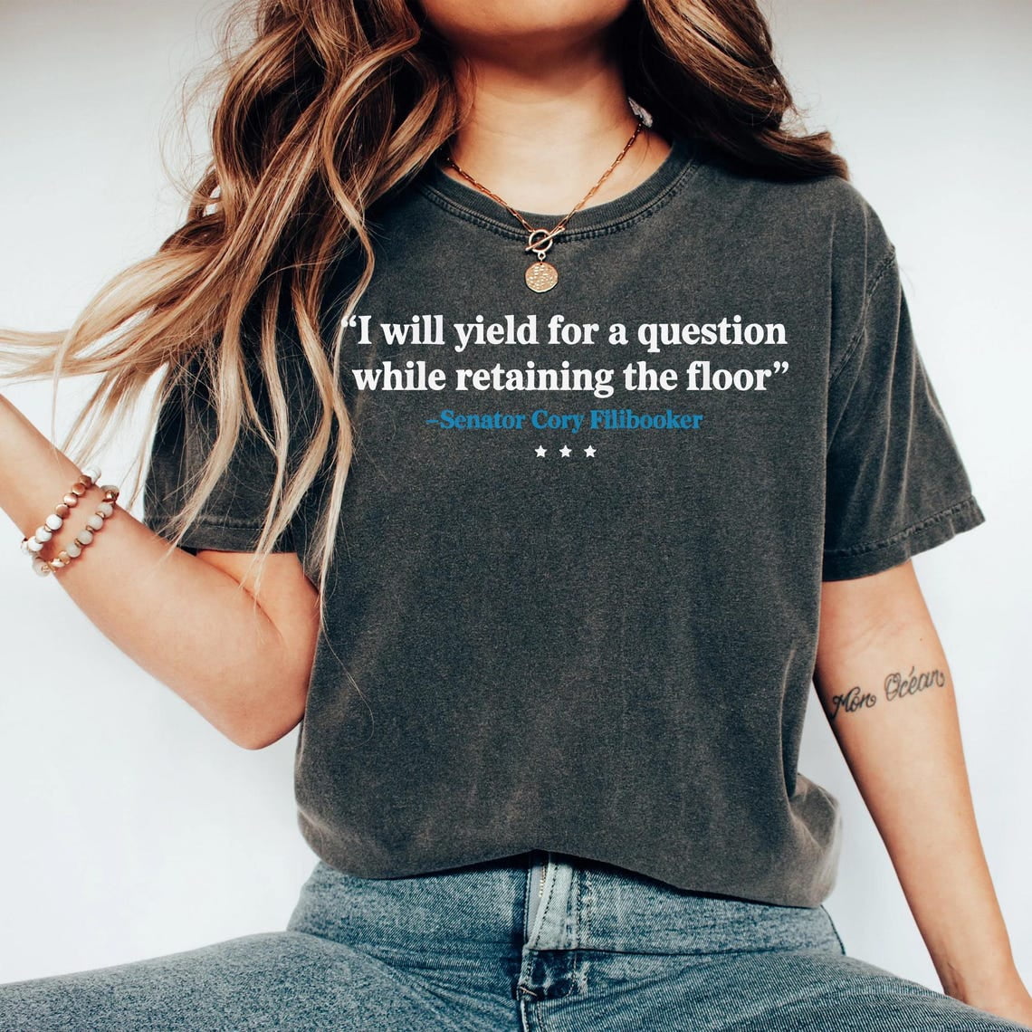 Cory Booker Filibuster Shirt, Political Activist Tee, Senator Cory ...