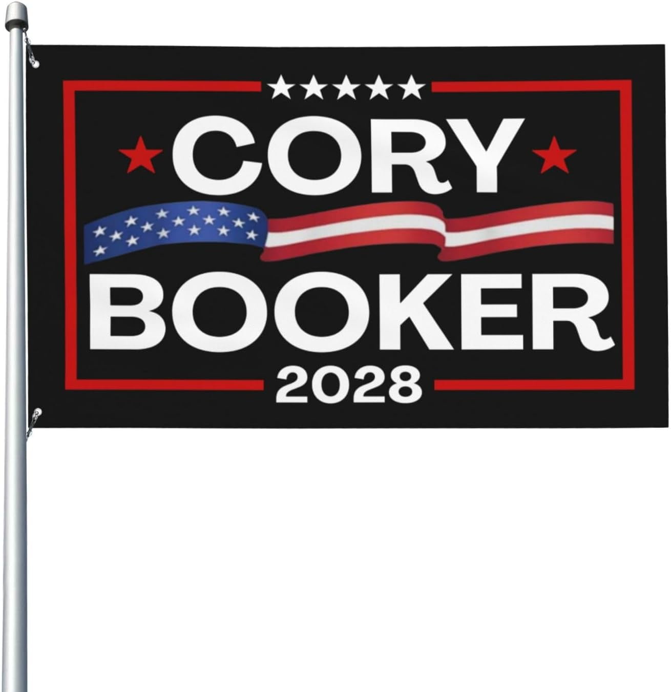Cory Booker For President 2028 Flags 3x5 Ft House Tapestry Banner ...
