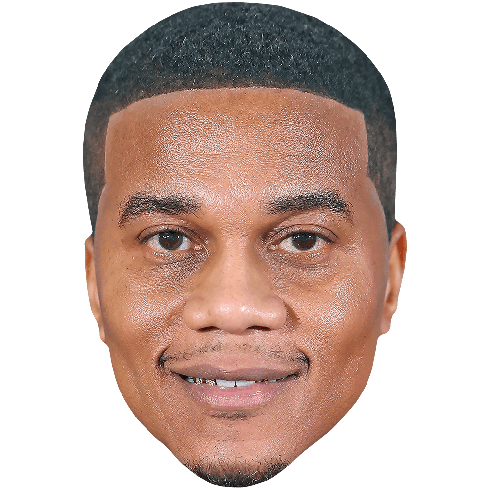 Cory Hardrict (Smile) Celebrity Mask, Flat Card Face, Fancy Dress Mask ...