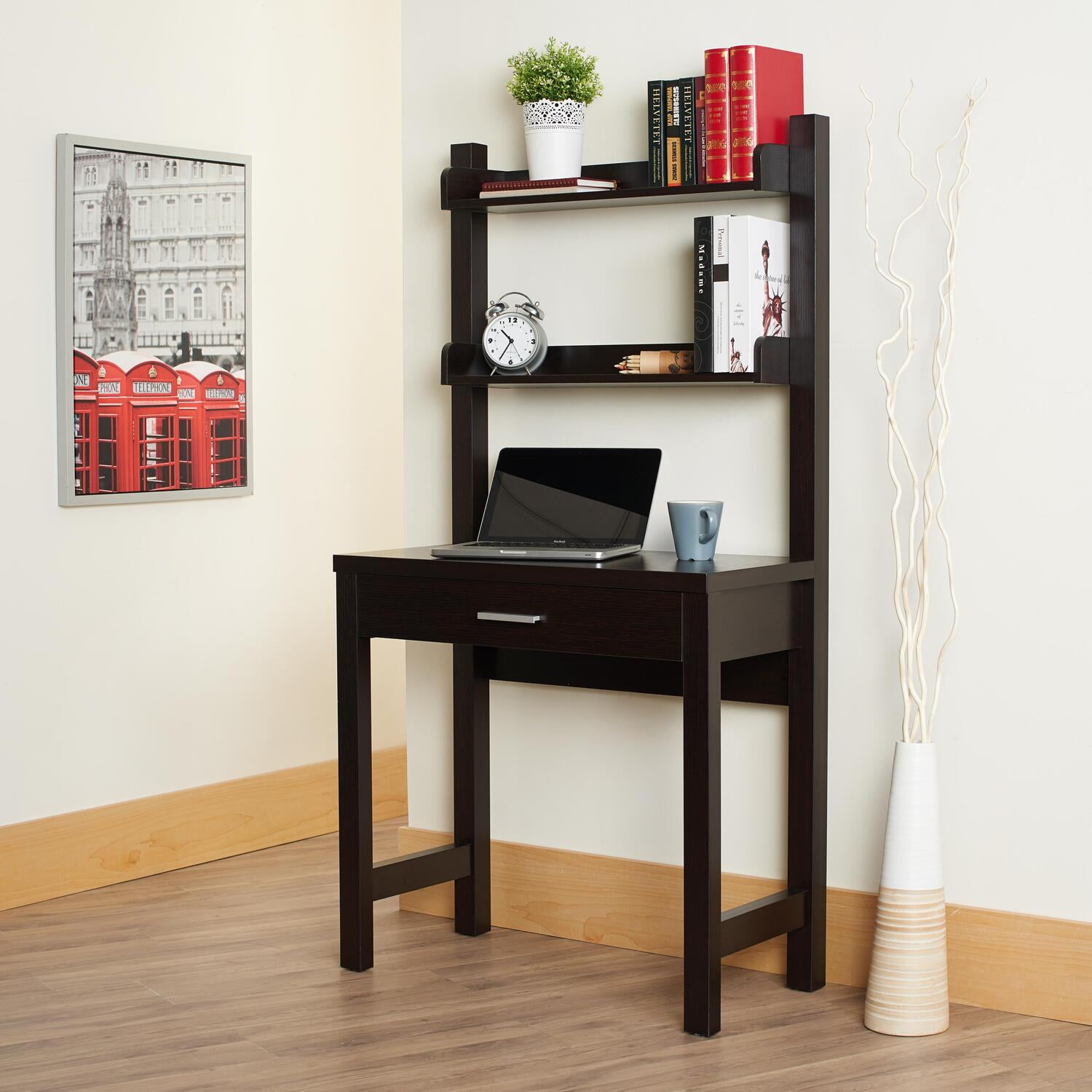 Cory Open Shelf Desk Top Hutch - Walmart.com