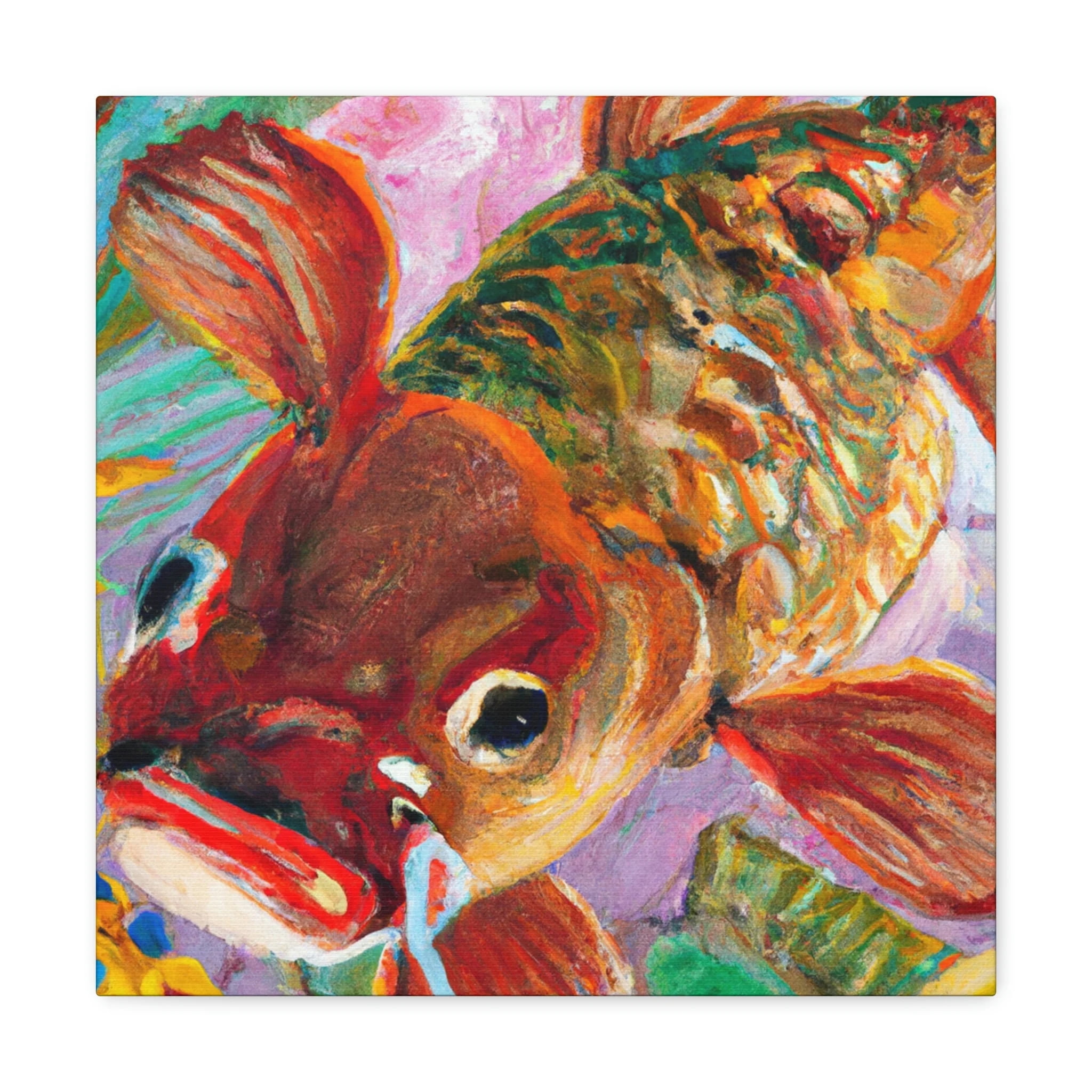 Corydoras Catfish Dreaming - Canvas - Walmart.com