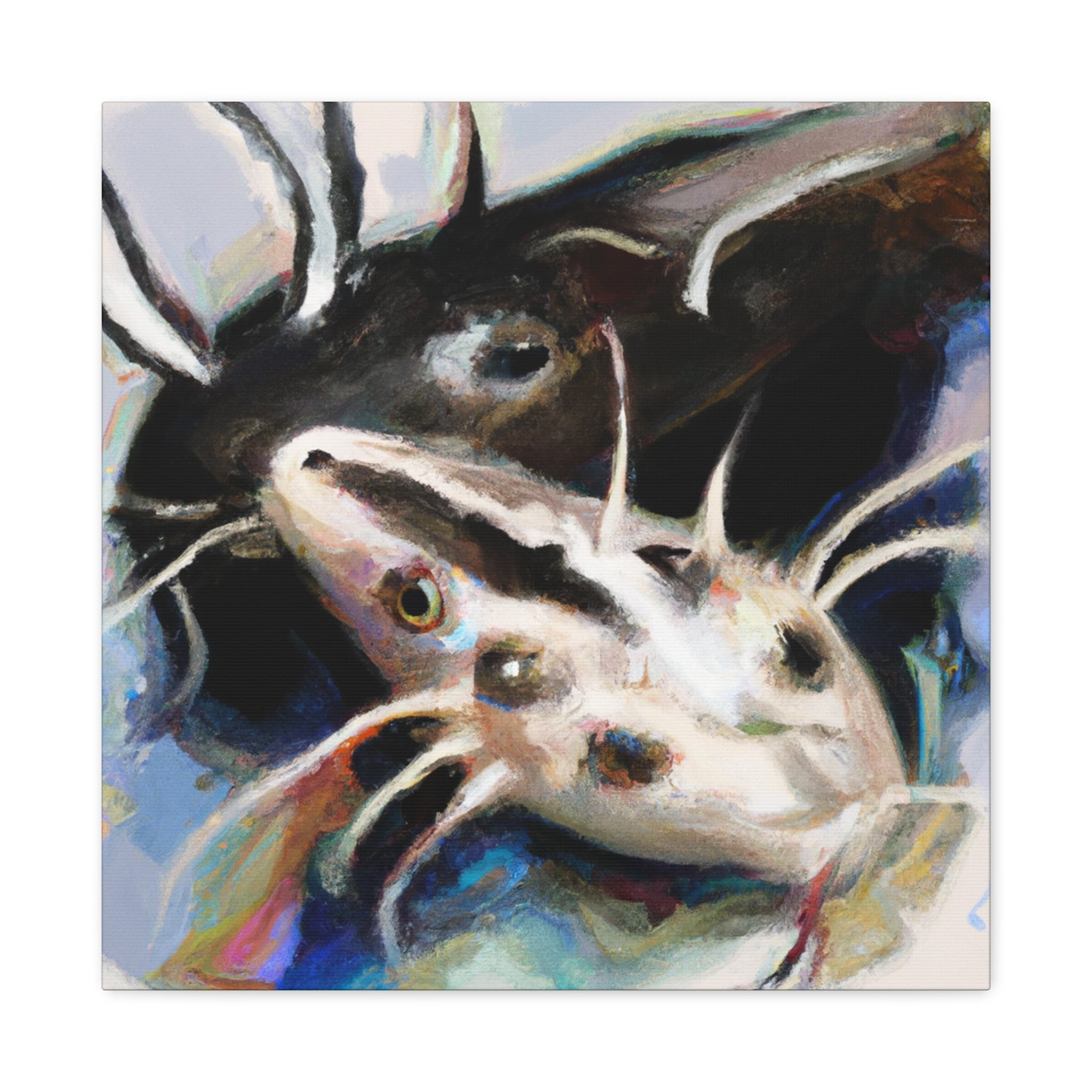 Corydoras Catfish Dreaming - Canvas - Walmart.com