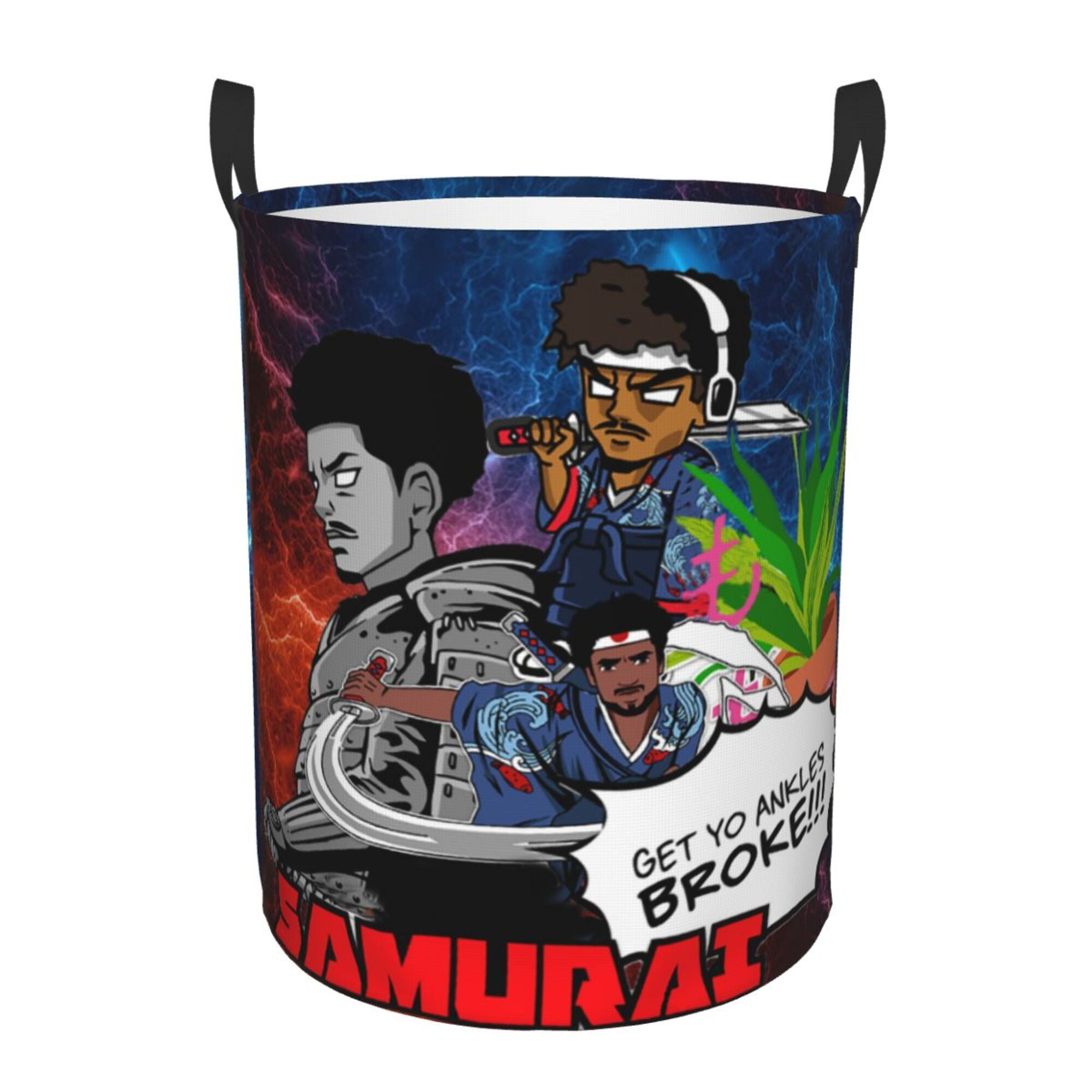 CoryxKenshin CXK Samurai Storage Basket Laundry Hamper Collapsible ...