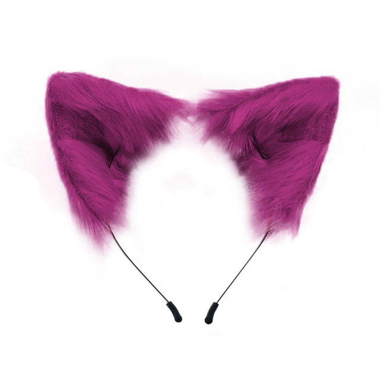 Cos Simulation Animal Ear Cat Ear Clip Cute Plush Ear - Walmart.com