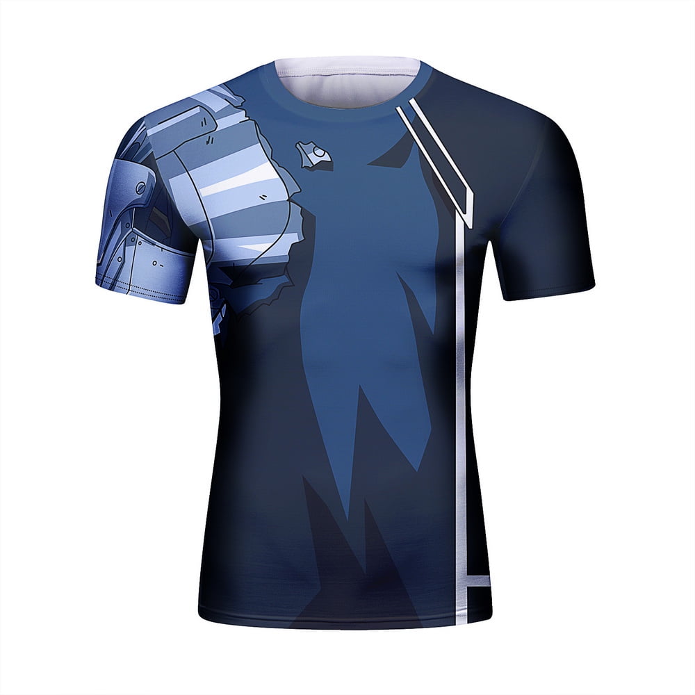 CosFitness Anime Fullmetal Alchemist Edward Elric Cosplay Workout 3D ...