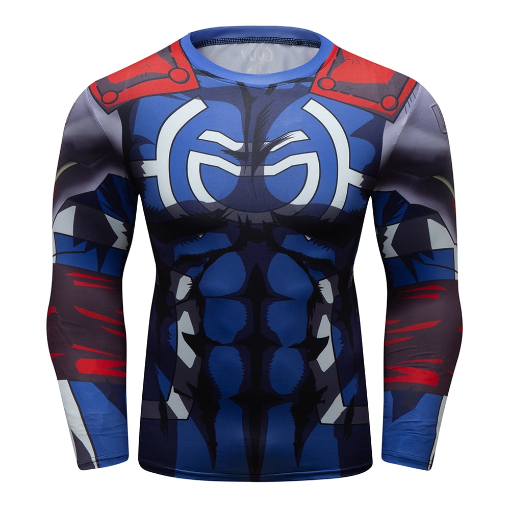 CosFitness Anime MHA/My Hero Academia Gym Shirts, Deku Plus Ultra ...