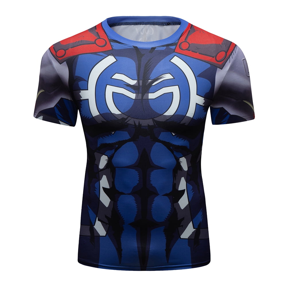 CosFitness Anime MHA/My Hero Academia Gym Shirts, Deku Plus Ultra ...