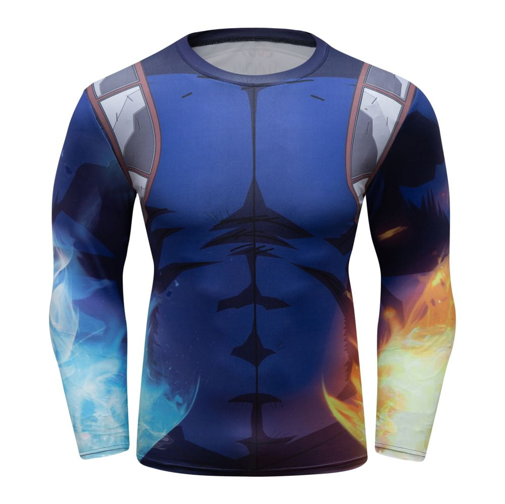 CosFitness Anime MHA/My Hero Academia Gym Shirts, Todoroki Cosplay ...