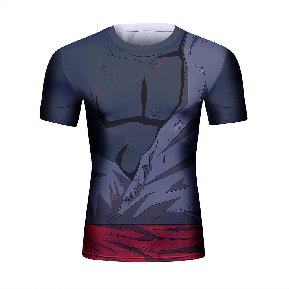 CosFitness Anime Training Shirt, Funny Cosplay 3D Muscle Fitness ...