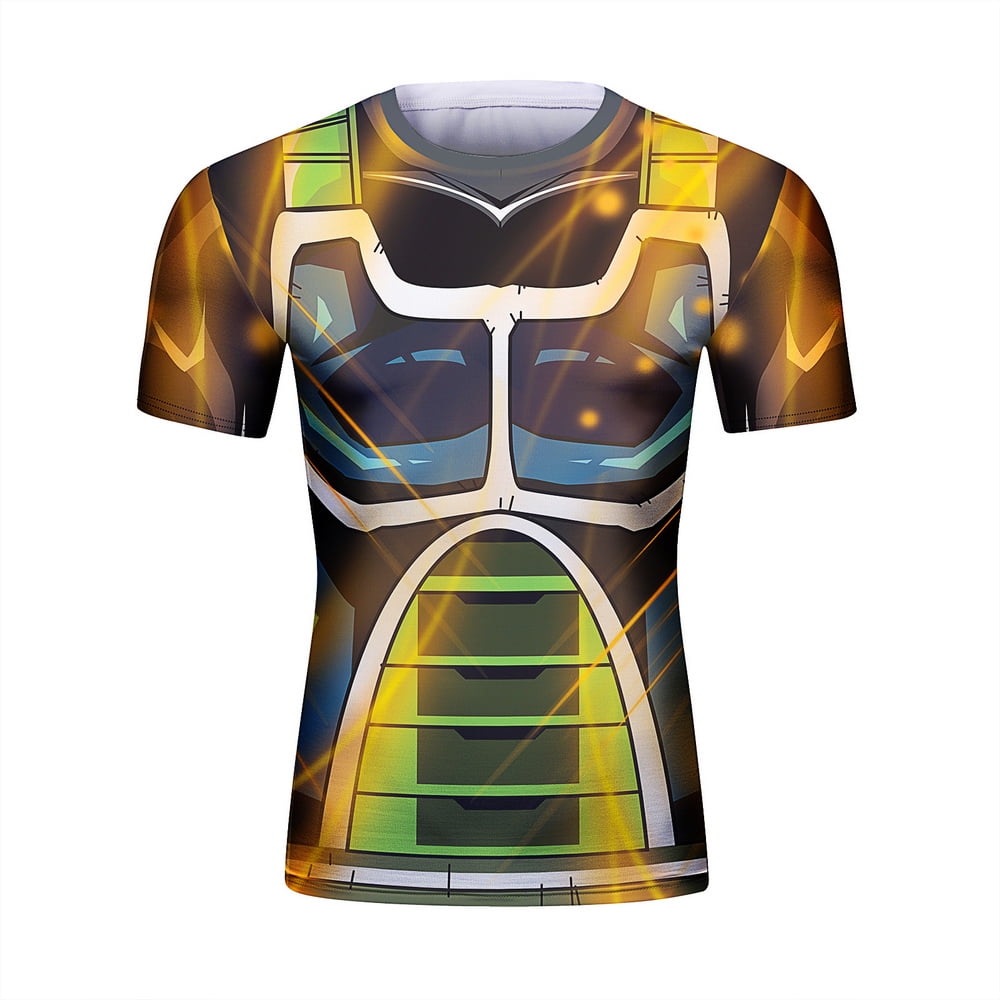 CosFitness Anime Training Shirt, Funny Cosplay 3D Muscle Fitness ...