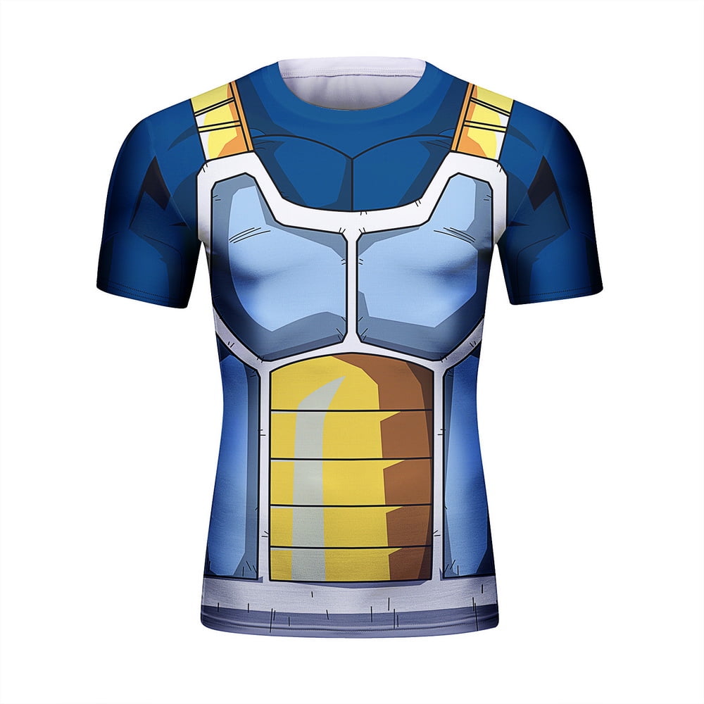 CosFitness Anime Training Shirt, Funny Cosplay 3D Muscle Fitness ...