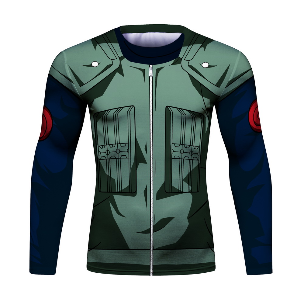 CosFitness Ninja Fitness Shirt, Kakashi 2.0 Training Gears Anime Funny ...