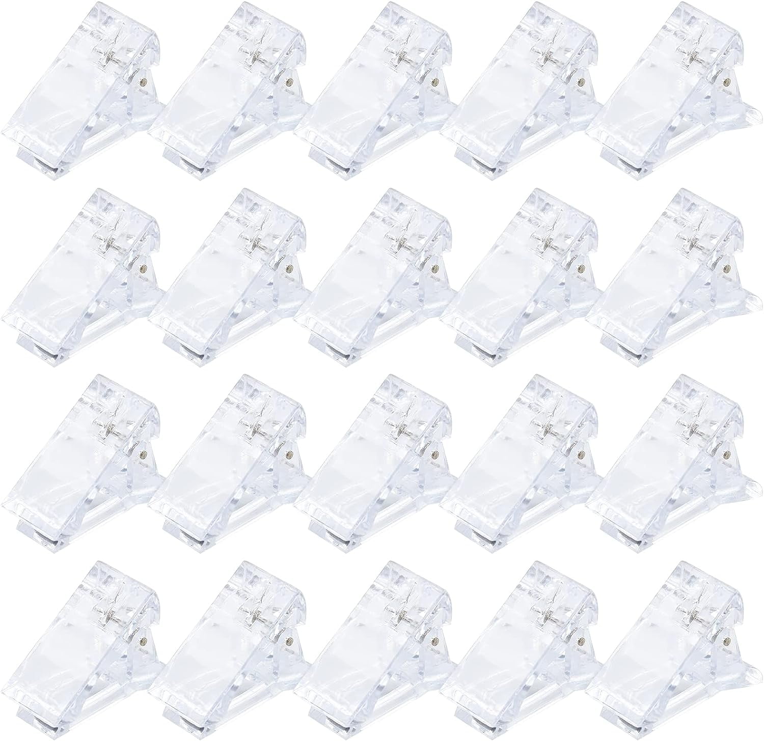 Coscelia Transparent False Nail Fixed Clip Nail Tips Clip Quick ...