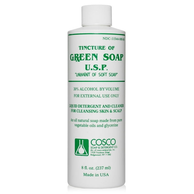 Cosco Tattoo Supplies, Green Soap Tincture, Surgical Wash, 8 oz ...