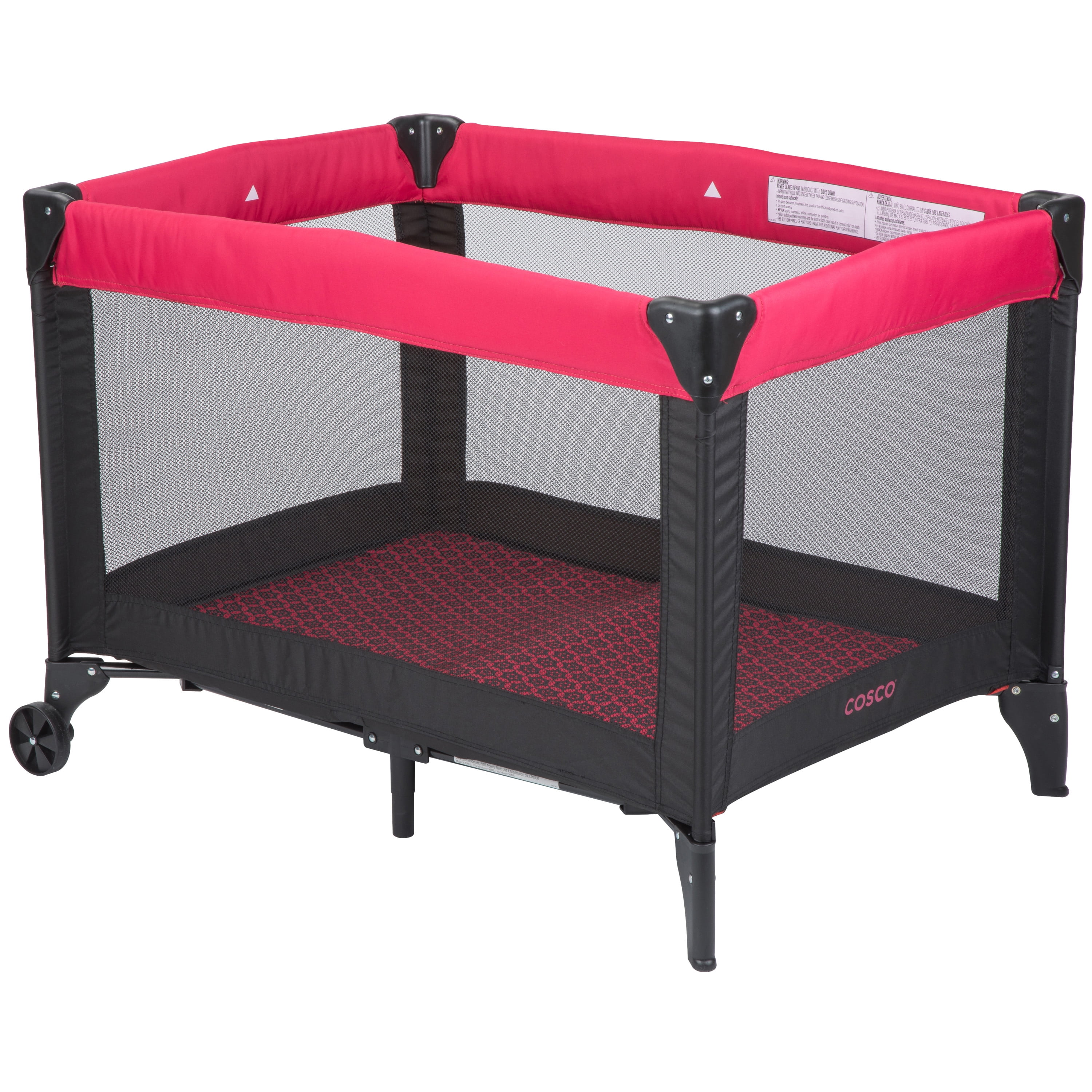 Cosco Kids Funsport Portable Compact Baby Play Yard, Harper - Walmart.com