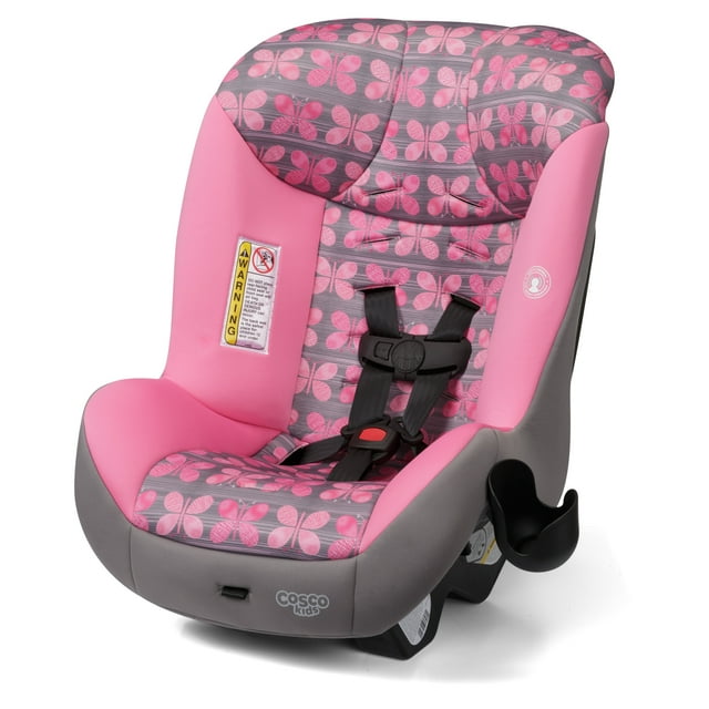 Cosco Kids Scenera Extend Convertible Car Seat, Pink Butterfly, Infant ...