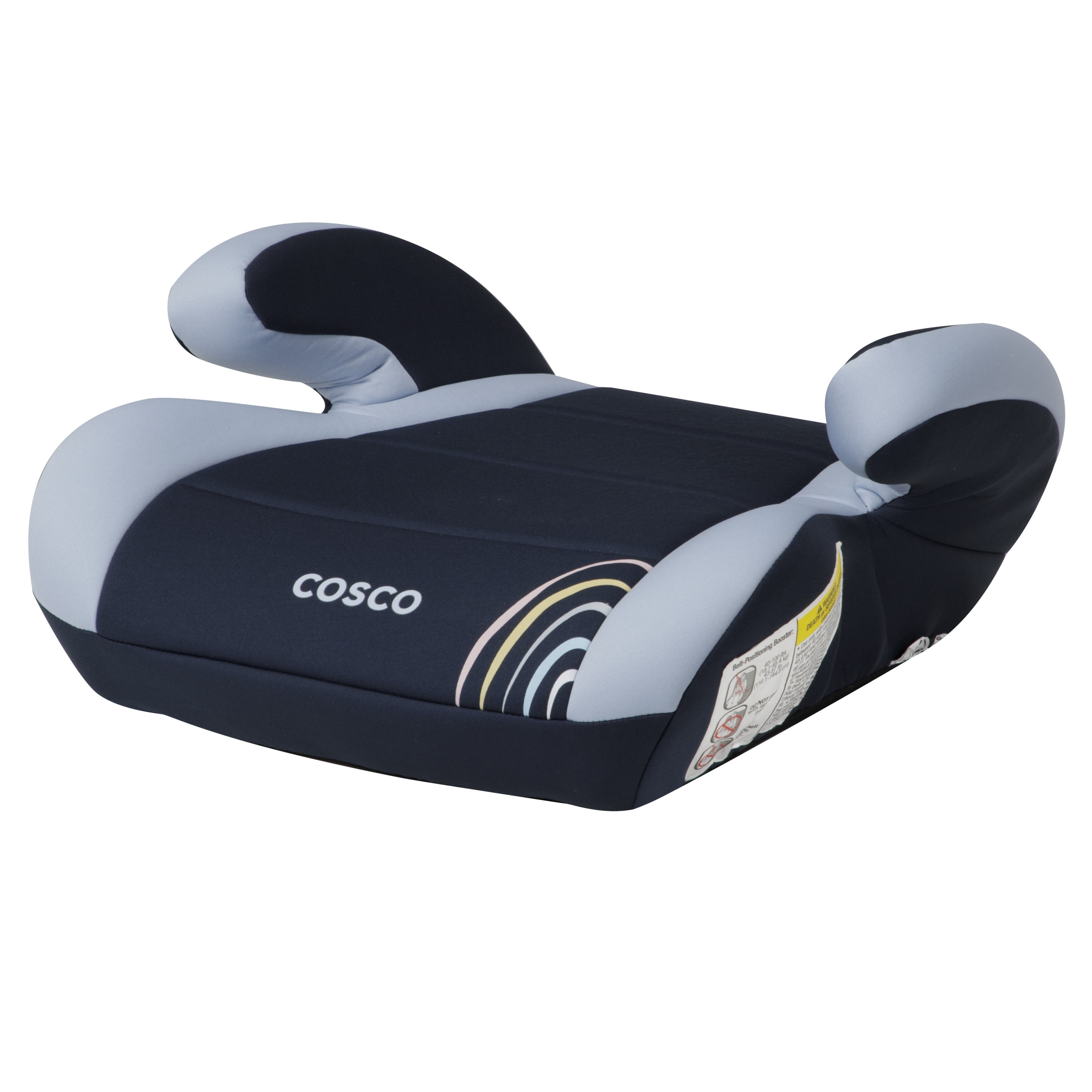 Cosco Kids, Topside Booster Car Seat, Rainbow, Toddler Unisex - Walmart.com