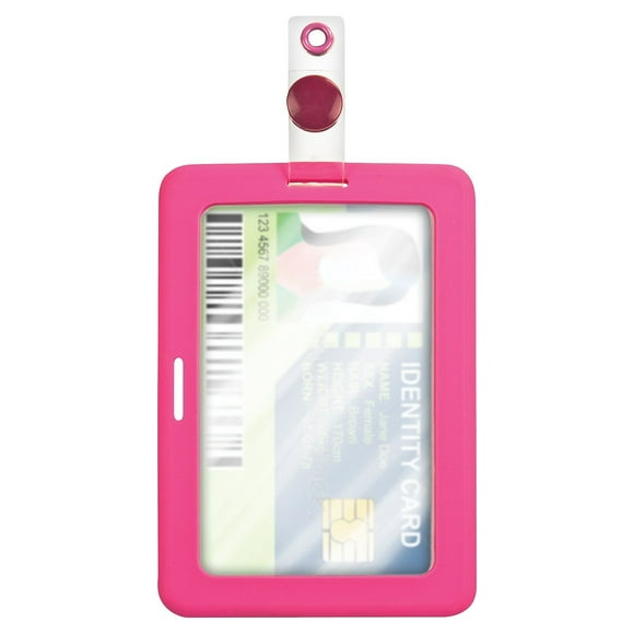 ID Badge Holders in Name Badges & Lanyards | Clear - Walmart.com