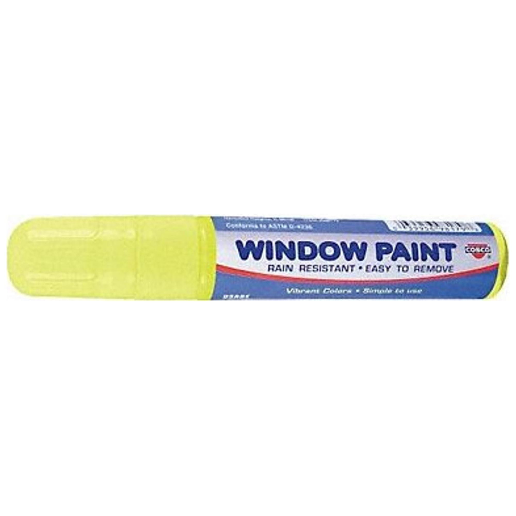 Cosco Paint Marker, Removable, Yellow 038871 - Walmart.com