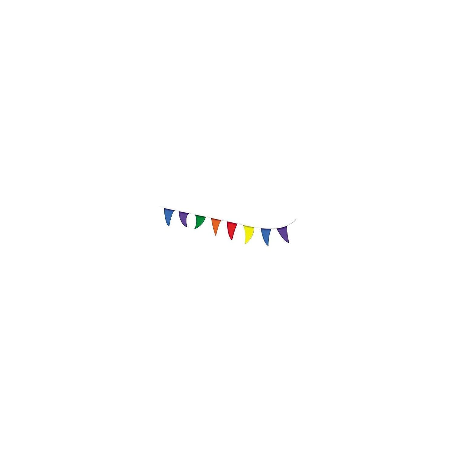 Cosco Strung Flags Pennant 30 Assorted Bright 098182 - Walmart.com