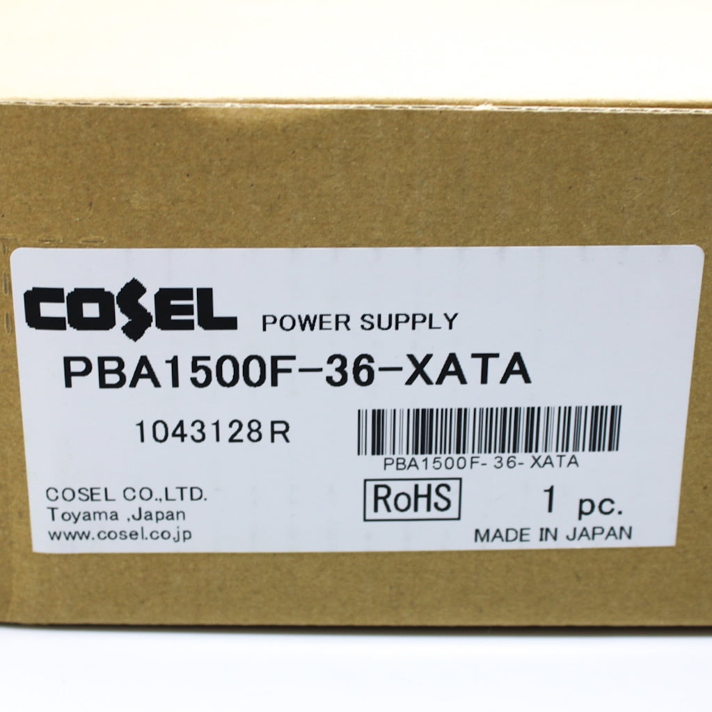 Cosel 36V 47A 1500W Enclosed Switching Power Supply PBA1500F-36-XATA ...
