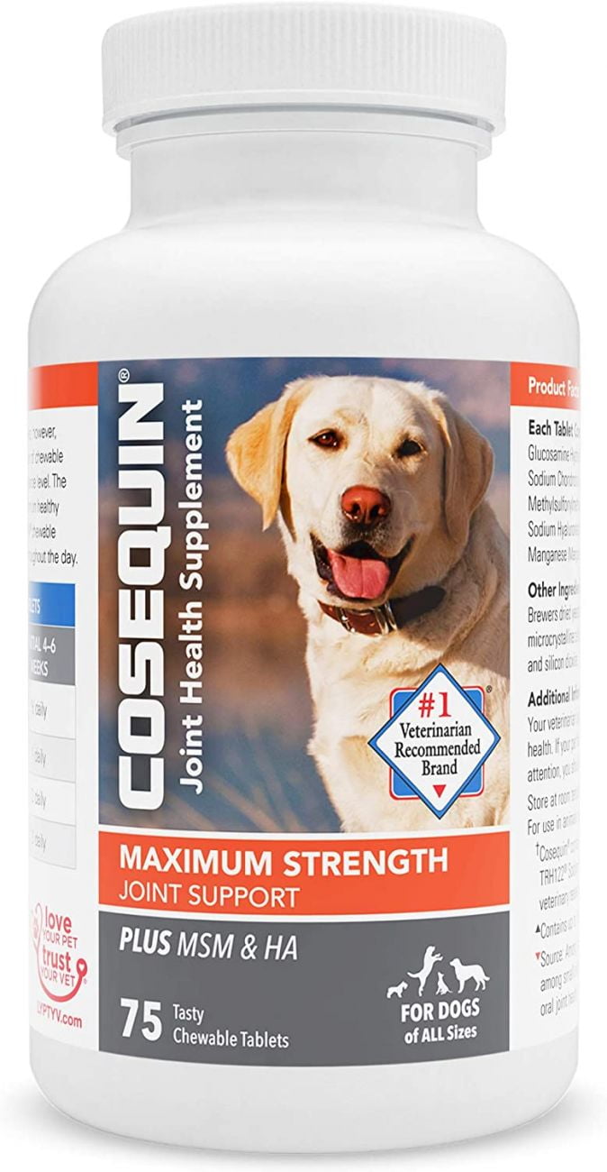 Cosequin Maximum Strength Plus MSM & HA 75 Count - Walmart.com