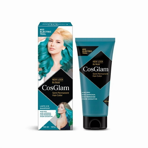Cosglam Semi Permanent Hair Color Dye, Full Coverage, All Hair Type ...