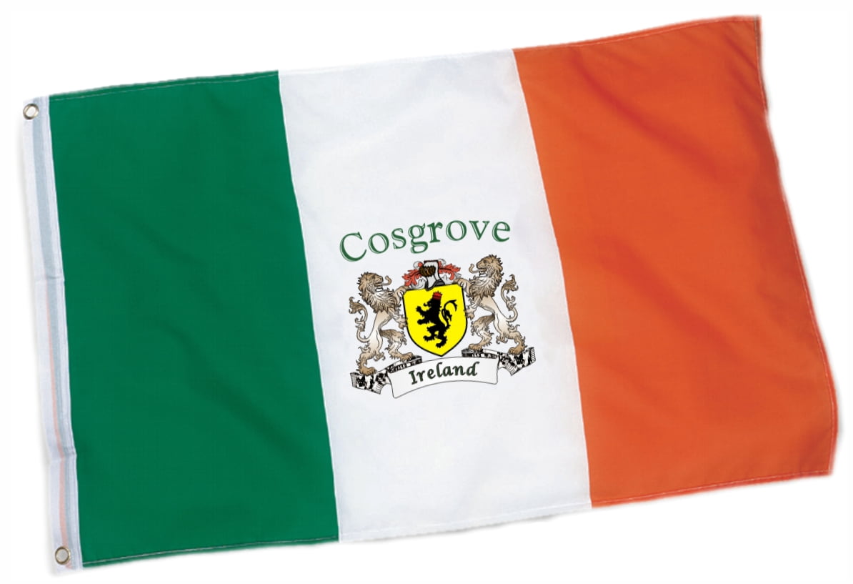 Cosgrove Irish Coat of Arms Heavy Duty Outdoor Ireland Flag - 2'x3 ...