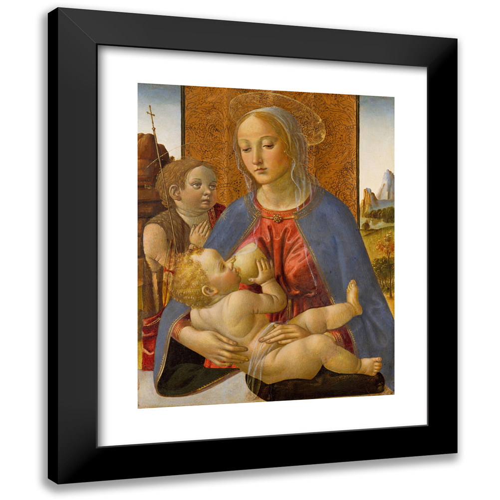 Cosimo Rosselli 19x24 Black Modern Framed Museum Art Print Titled ...