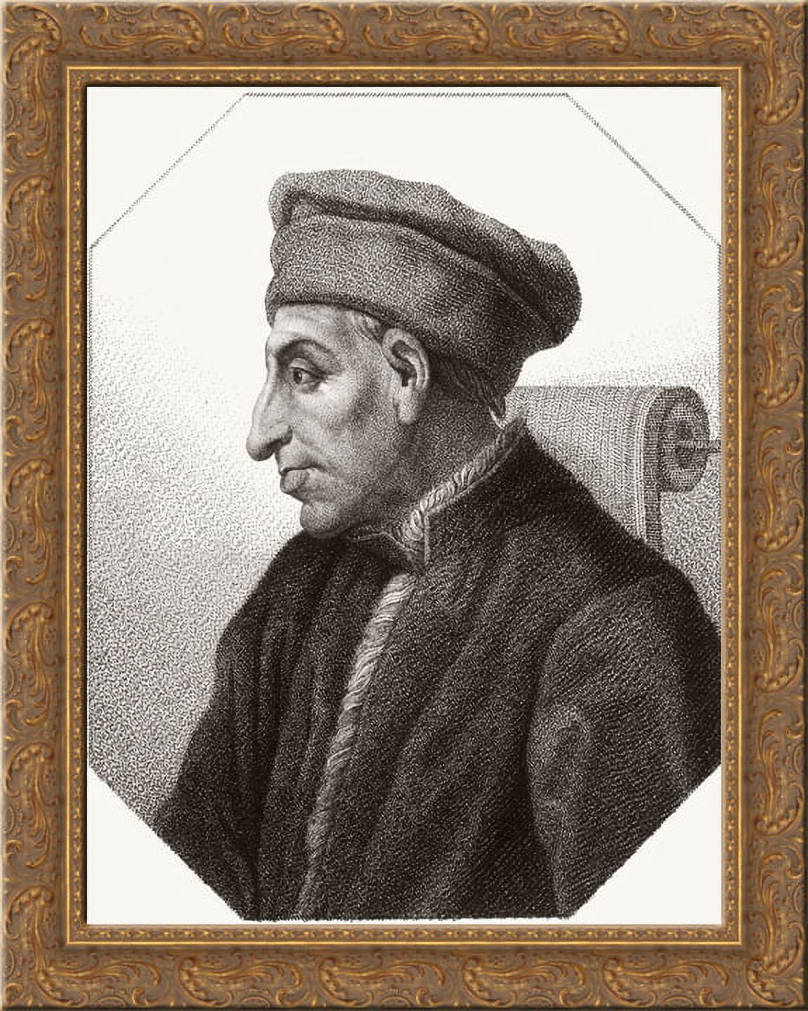 Cosimo de' Medici il Vecchio 20x24 Gold Ornate Wood Framed Canvas Art ...