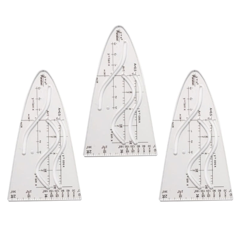 Cosine Ruler Precise Math Tool Cosine Scale Ruler For Technical Drwing ...